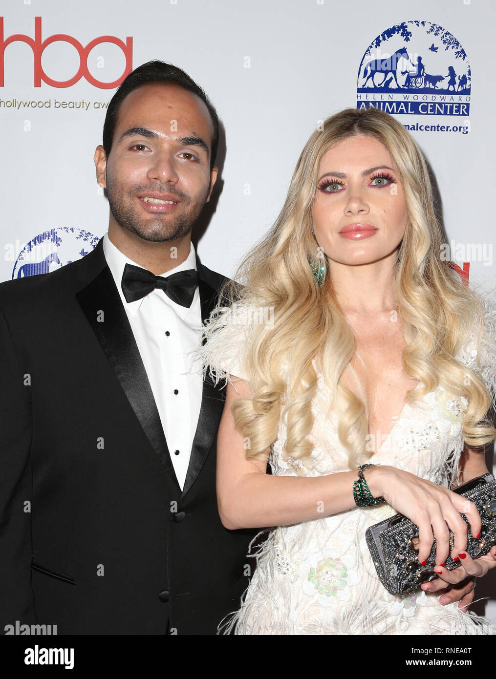 Hollywood, Ca. 17th Feb, 2019. George Papadopoulos, Simona Mangiante ...