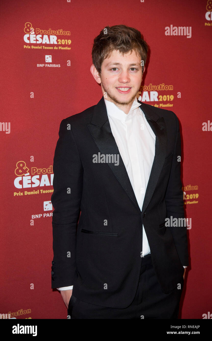 Anthony Bajon attends the Producer's Dinner Cesar 2019 held at Four ...