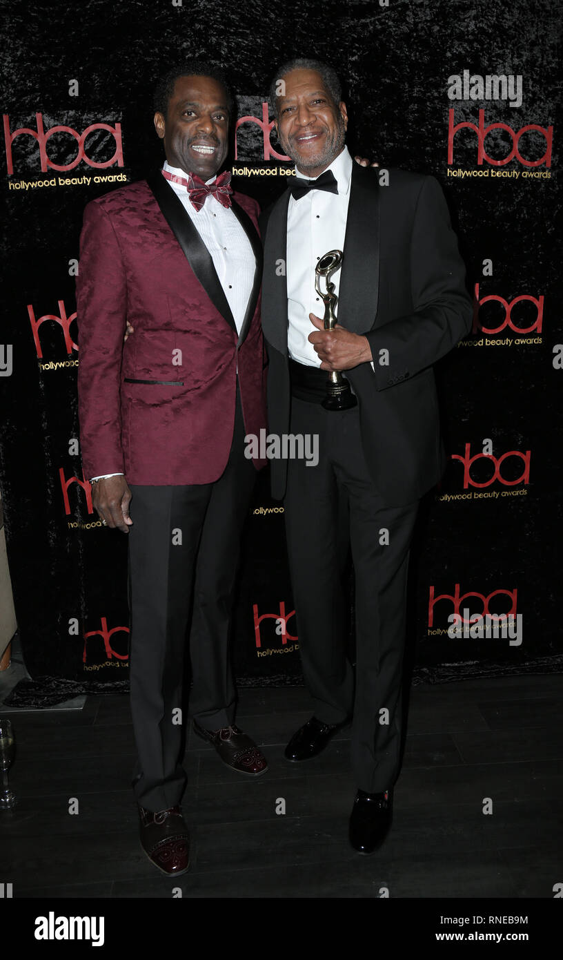 HOLLYWOOD, CA - FEBRUARY 17: Otis Stokes, Larry M. Cherry, at the 5th ...