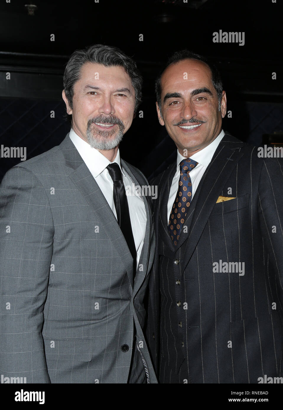 HOLLYWOOD, CA - FEBRUARY 17: Lou Diamond Phillips, Navid Negahban, at ...