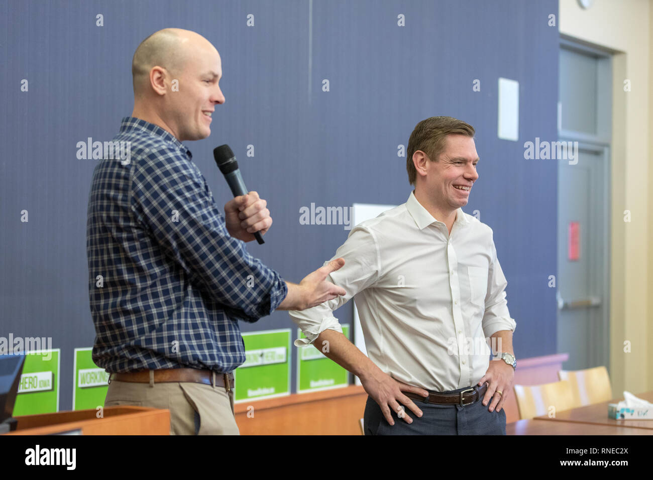 Iowa City, Iowa, USA. 18th February, 2019. California 15th District ...