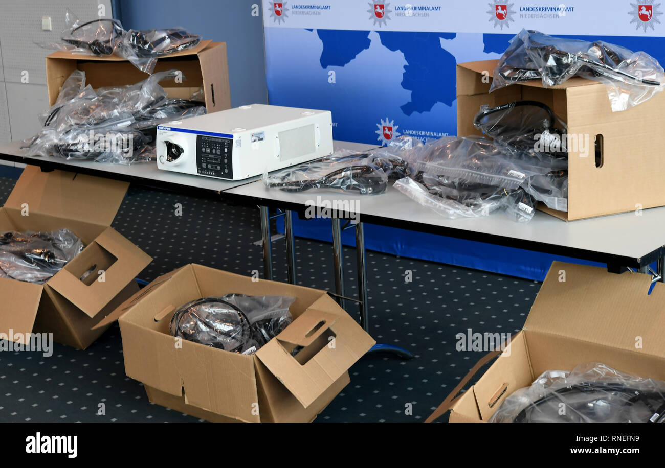 Hannover, Germany. 19th Feb, 2019. The State Criminal Police Office ...