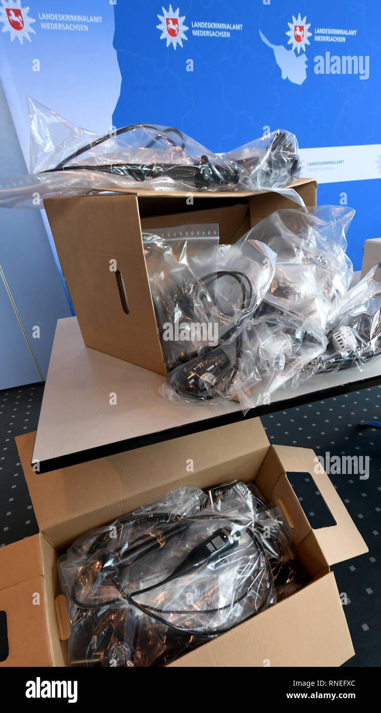 Hannover, Germany. 19th Feb, 2019. The State Criminal Police Office ...