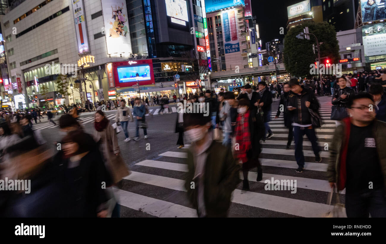 Worlds busiest road crossing hi-res stock photography and images - Alamy
