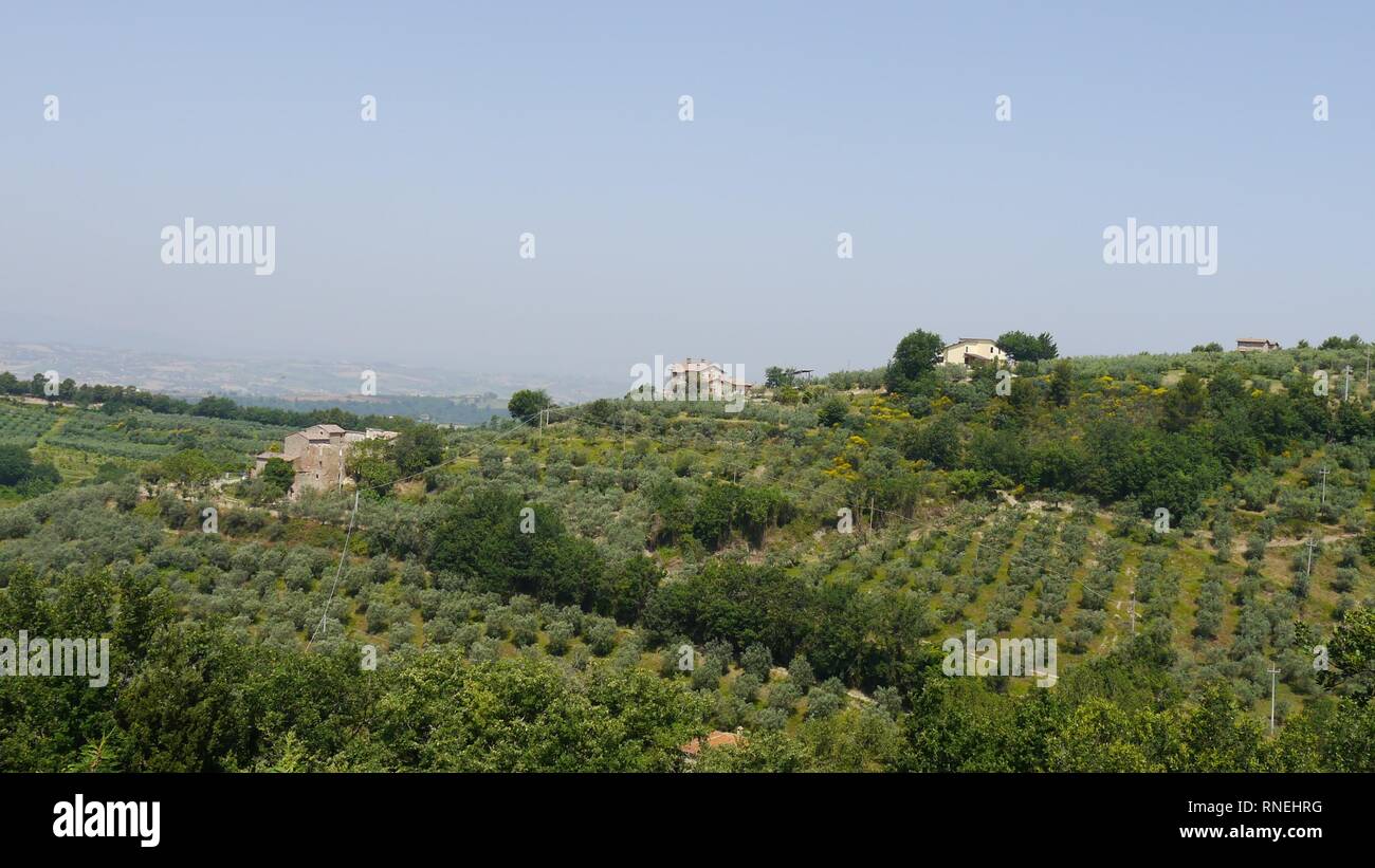 Countryside Views of Umbria, Italy Stock Photo - Alamy