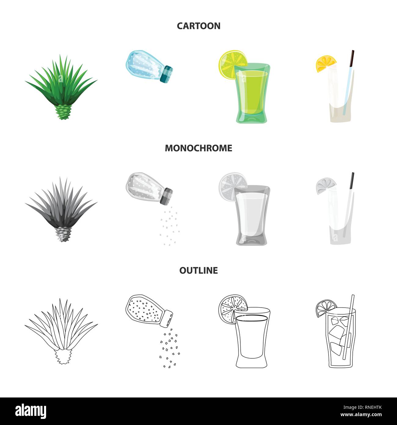 Isolated object of cafe and Latin logo. Collection of cafe and national ...