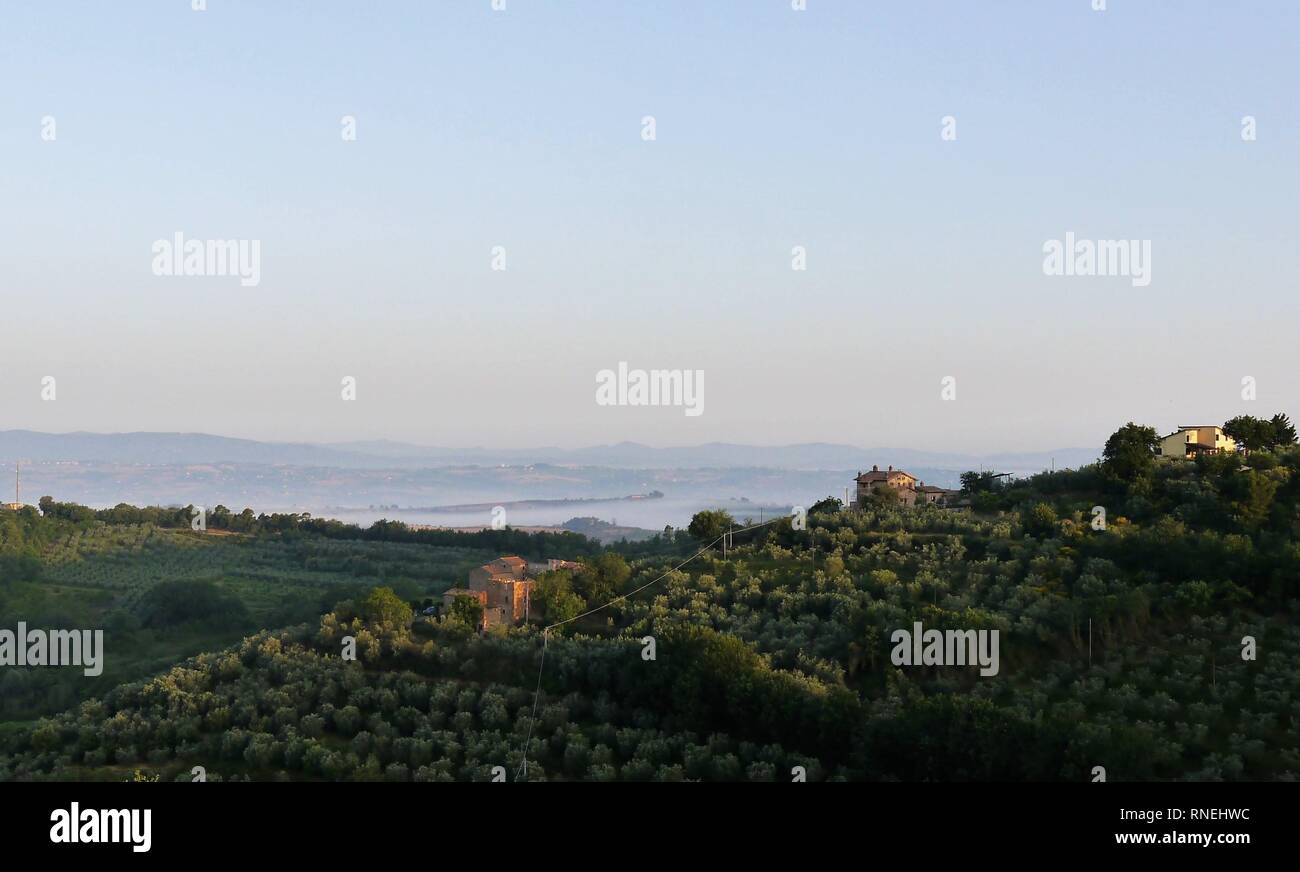 Countryside Views of Umbria, Italy Stock Photo - Alamy