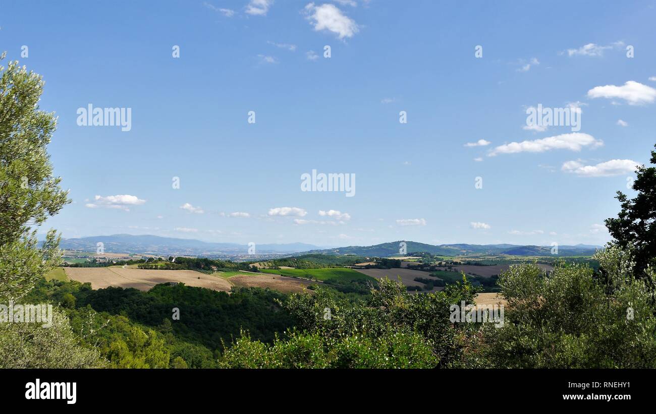 Countryside Views of Umbria, Italy Stock Photo - Alamy