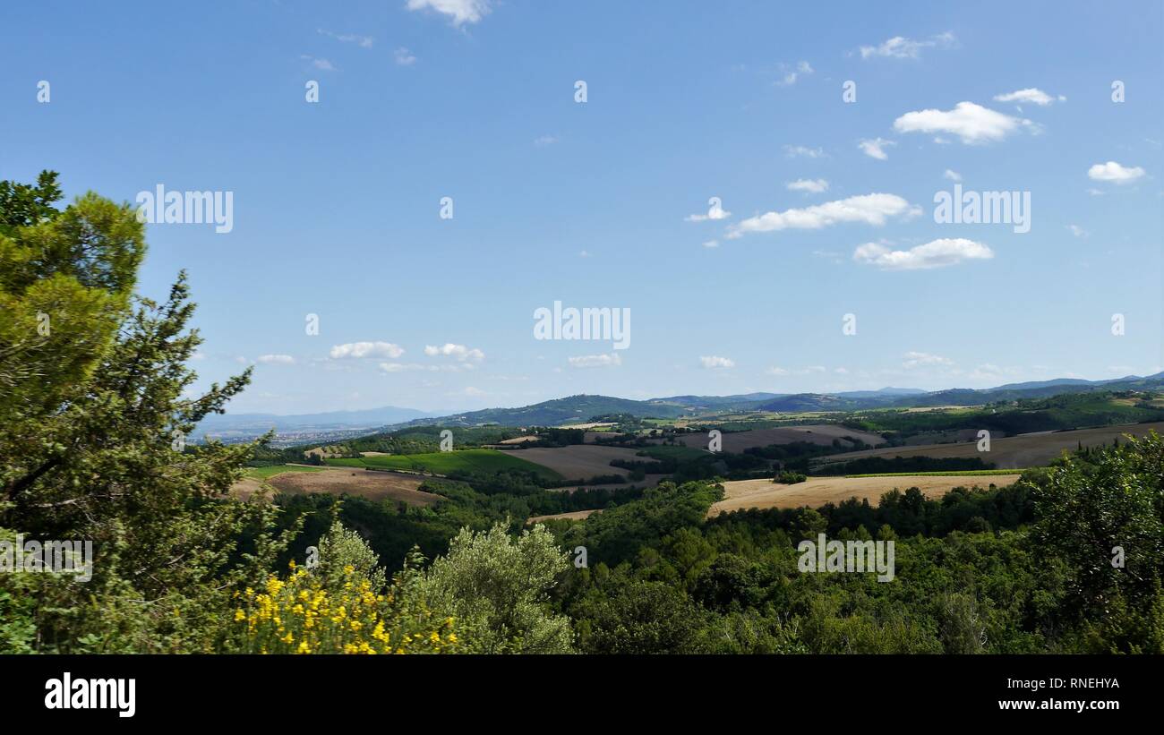 Countryside Views of Umbria, Italy Stock Photo - Alamy