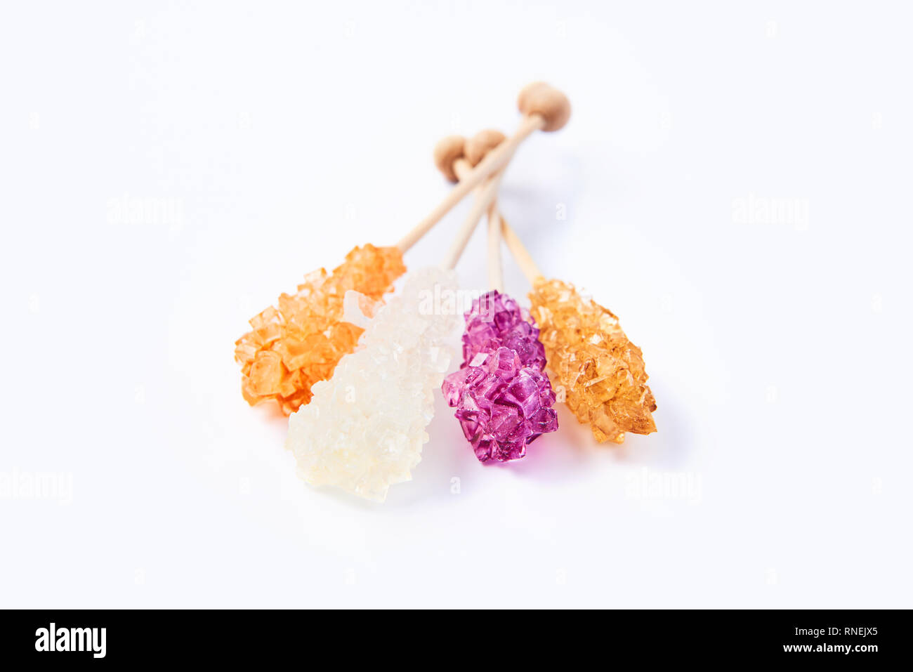 Crystallized sugar rock candy sugar hi-res stock photography and images ...