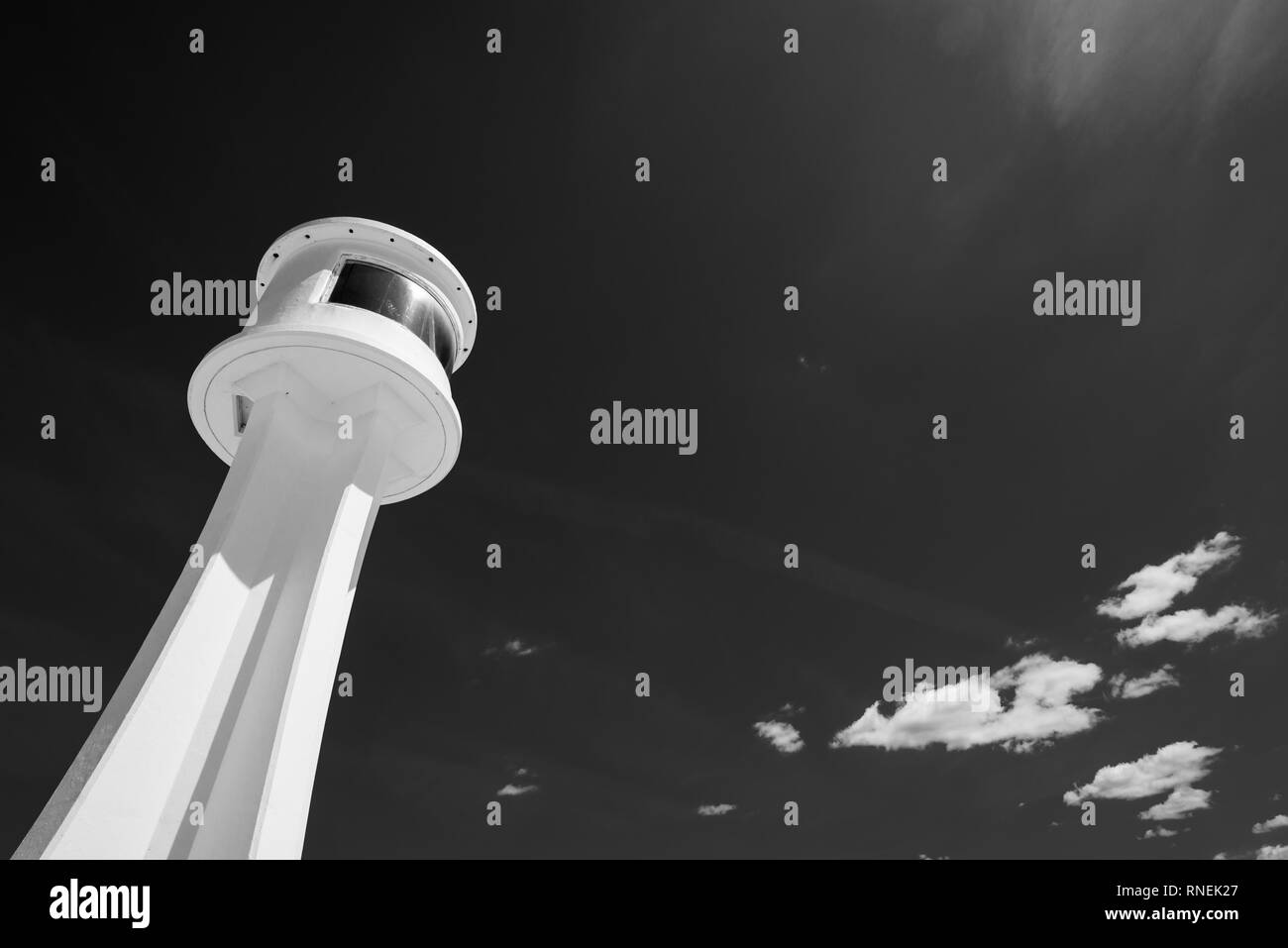 Littlehampton building seaside Black and White Stock Photos & Images ...