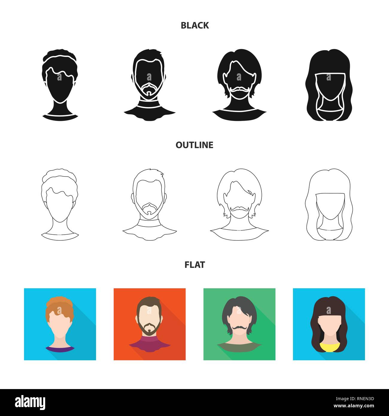 Vector design of professional and photo logo. Collection of ...