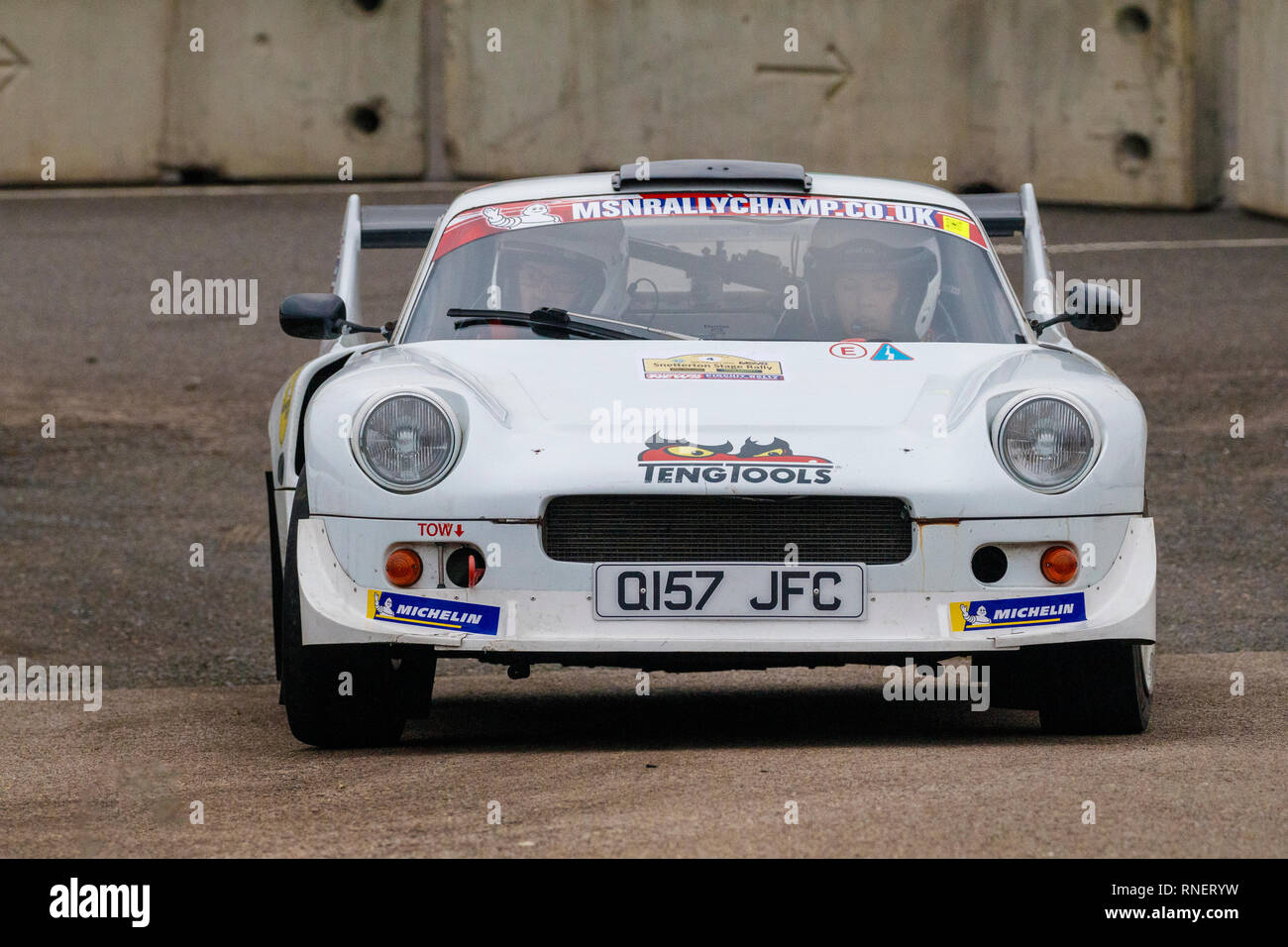 Darrian T90, Q157JFC, with driver Joshua Davey and co-driver Tamsyn ...