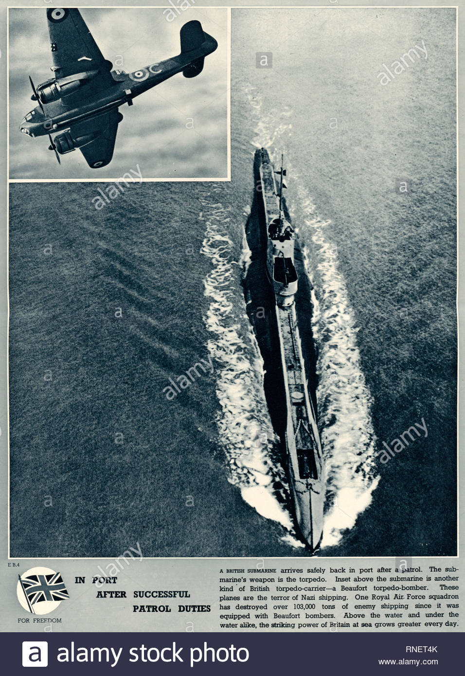 Wwii submarine propaganda hi-res stock photography and images - Alamy