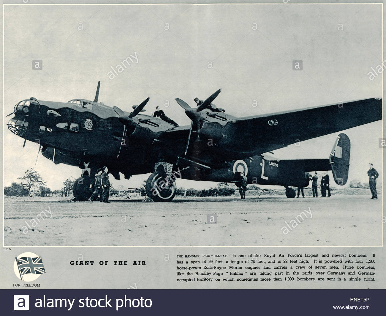 Halifax bomber ww2 hi-res stock photography and images - Alamy