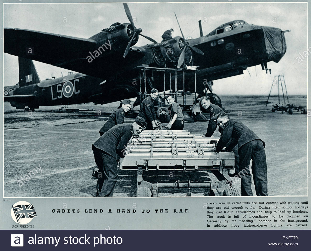 Vintage ww2 raf propaganda poster hi-res stock photography and images ...