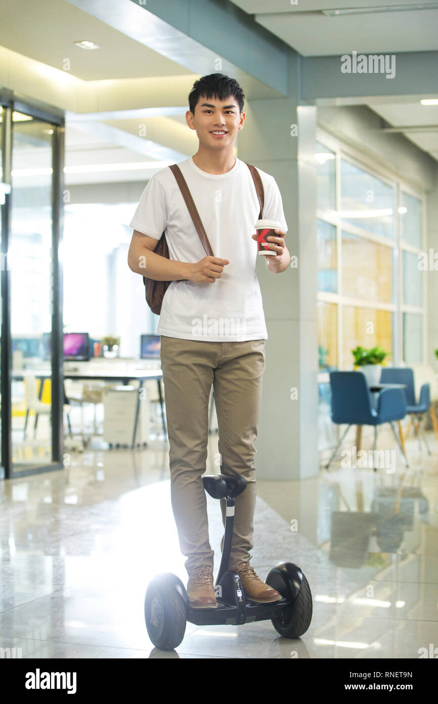 Business young man to work Stock Photo - Alamy