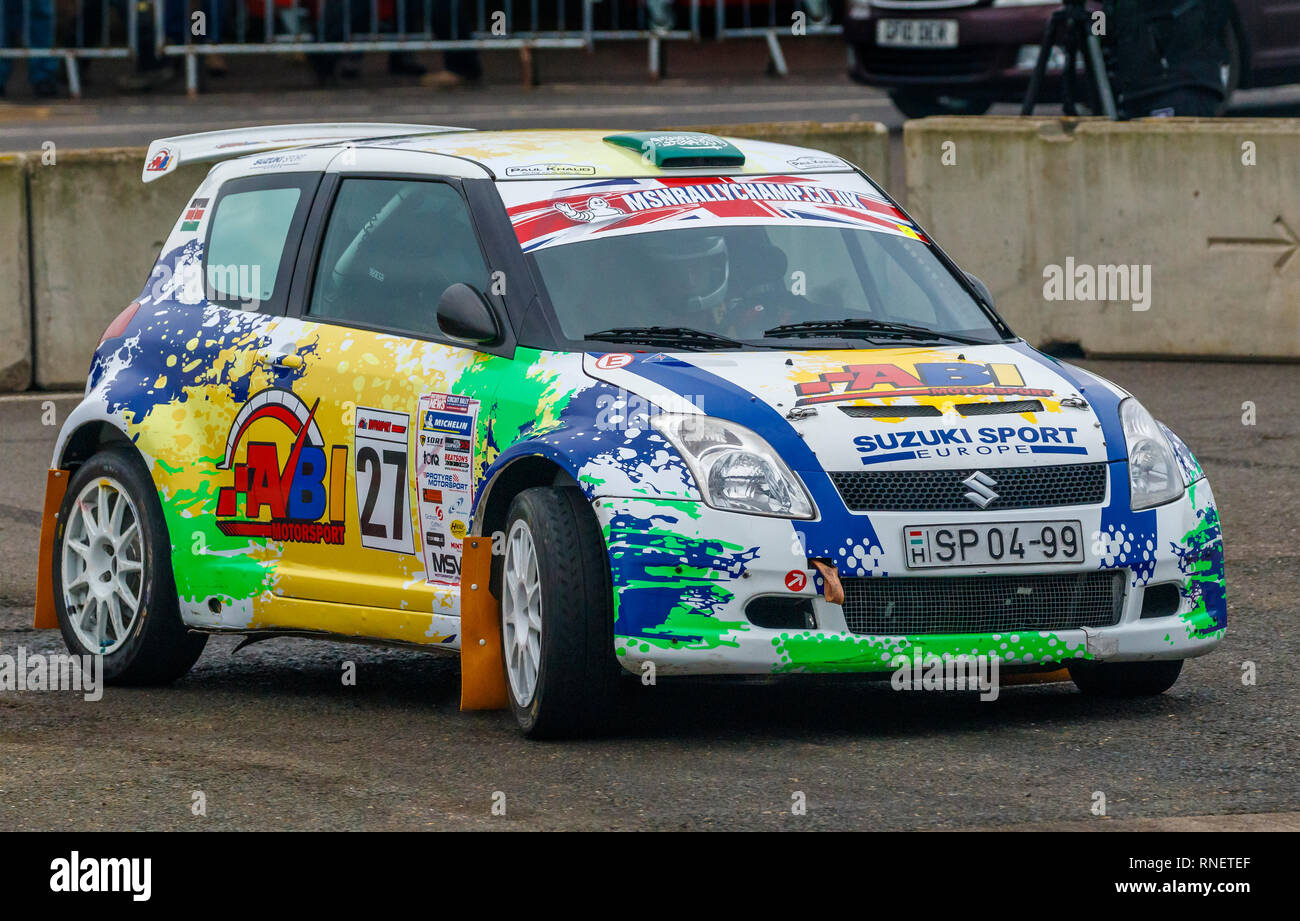 Suzuki Swift S1600 Jwrc Sp 04 99 With Driver Abi Mahmood And Co Driver Samantha Bartlett