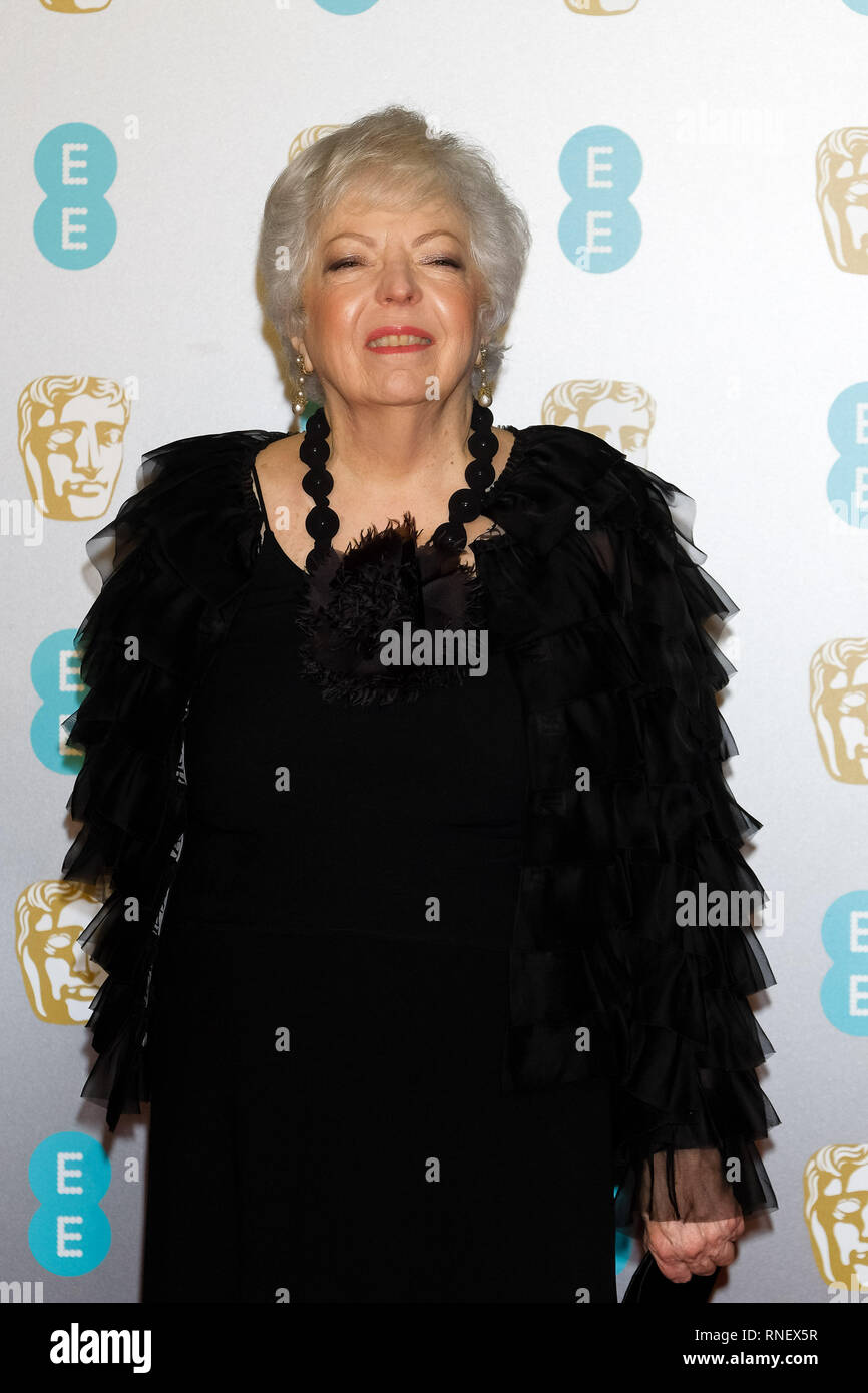 Thelma Schoonmaker poses on the red carpet at the British Academy Film ...