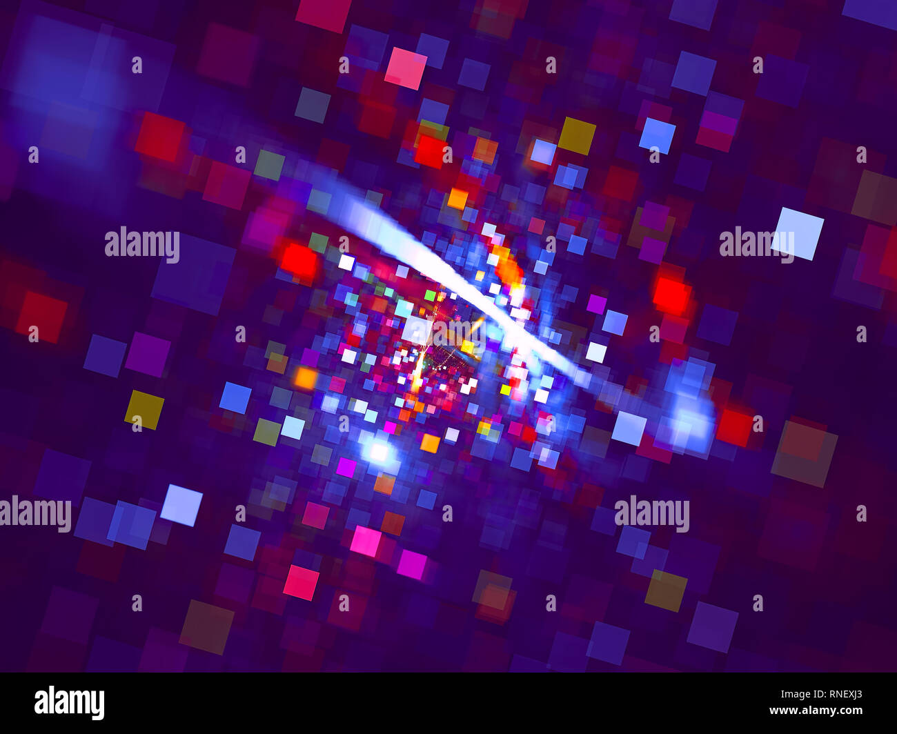Pixel burst hi-res stock photography and images - Alamy