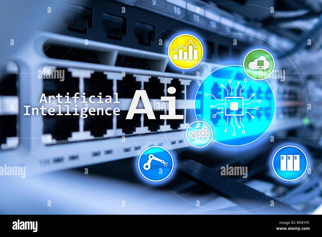 AI, Artificial intelligence, automation and modern information ...
