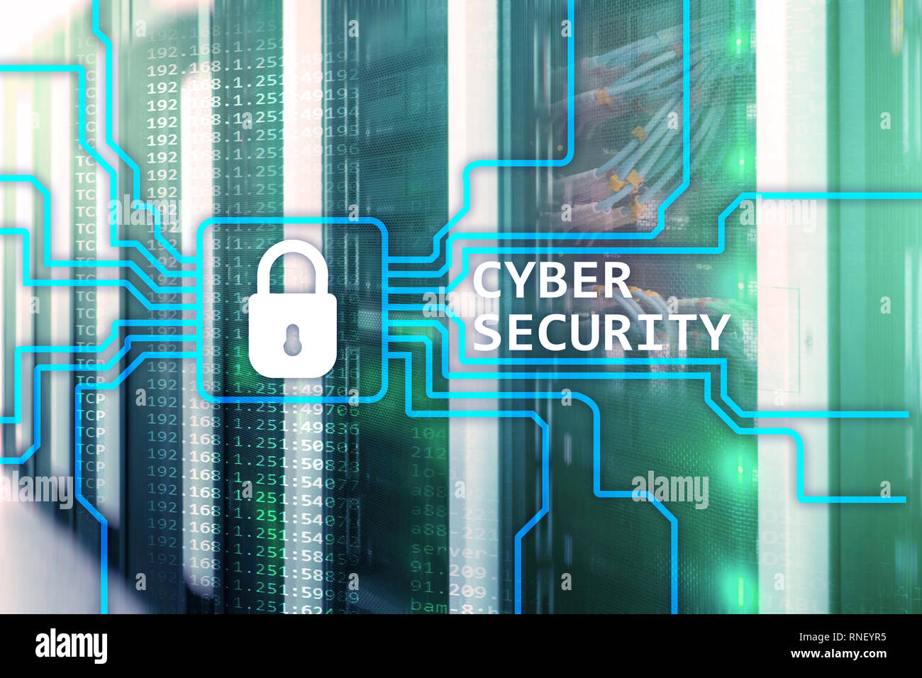 Cyber security, information privacy and data protection concept on ...