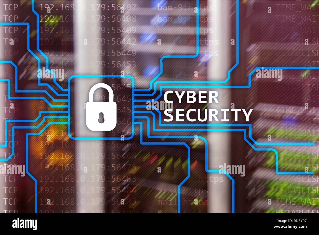 Cyber security, information privacy and data protection concept on ...