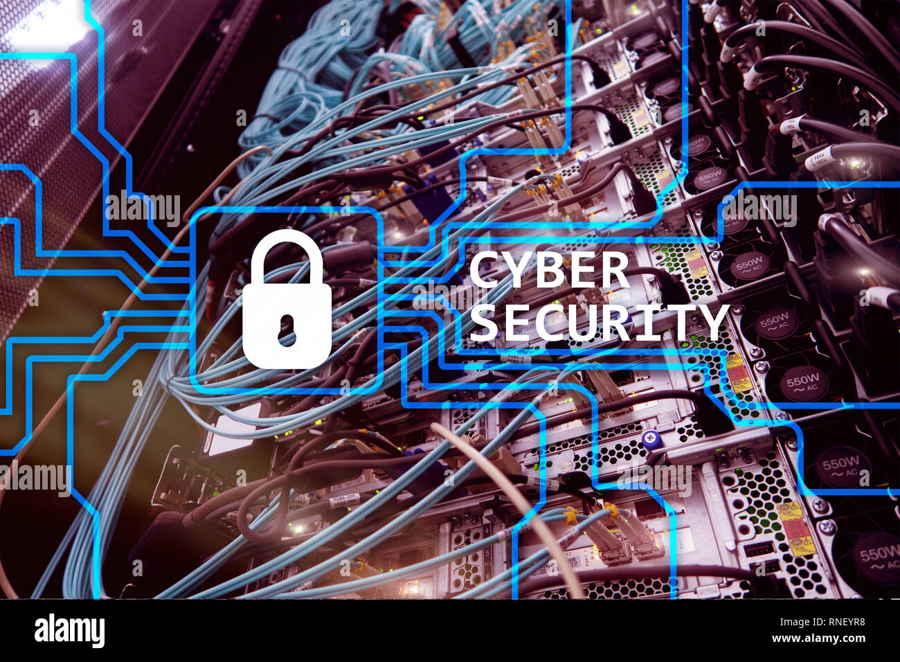 Cyber security, information privacy and data protection concept on ...