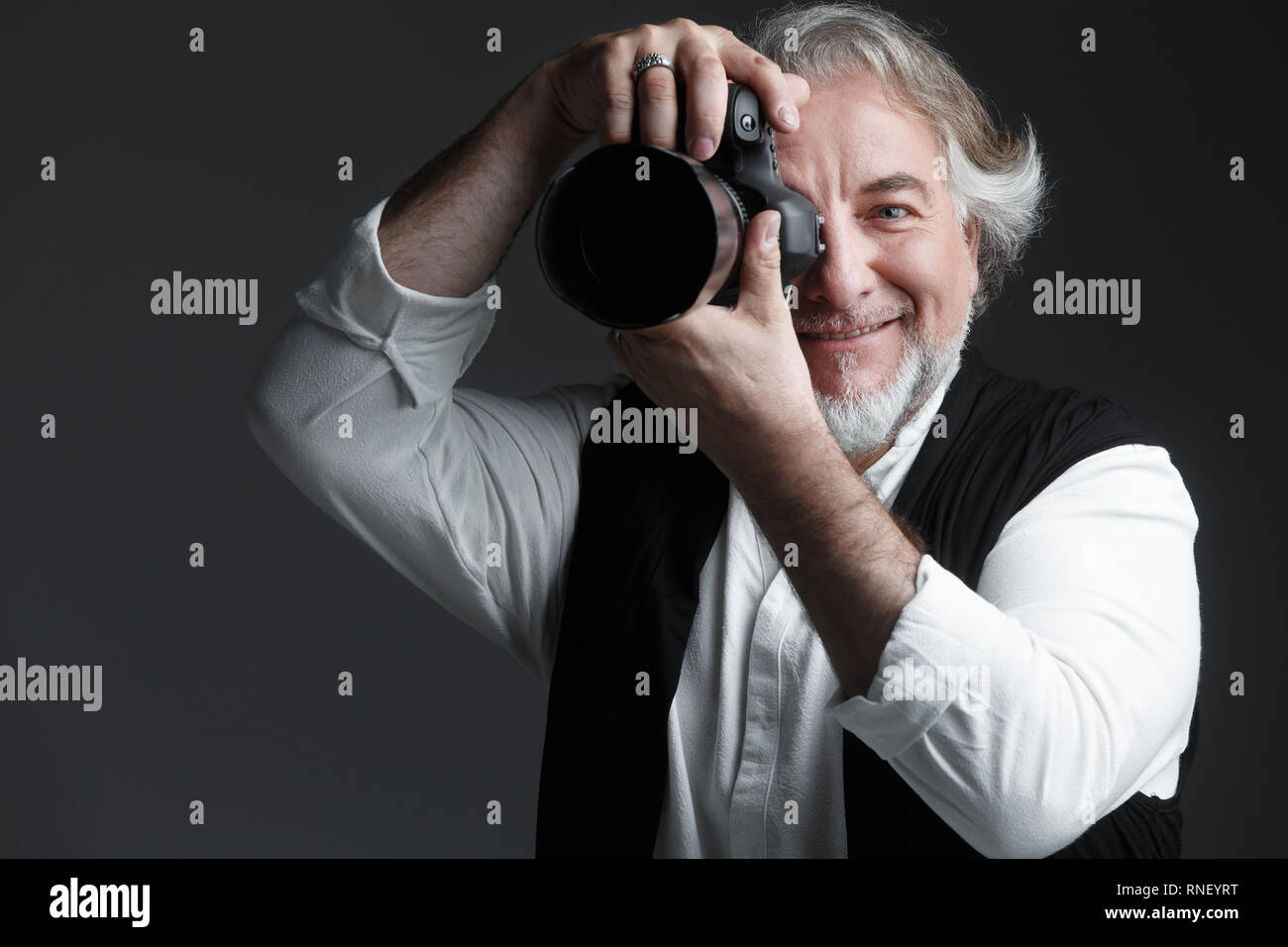 A professional photographer Stock Photo - Alamy