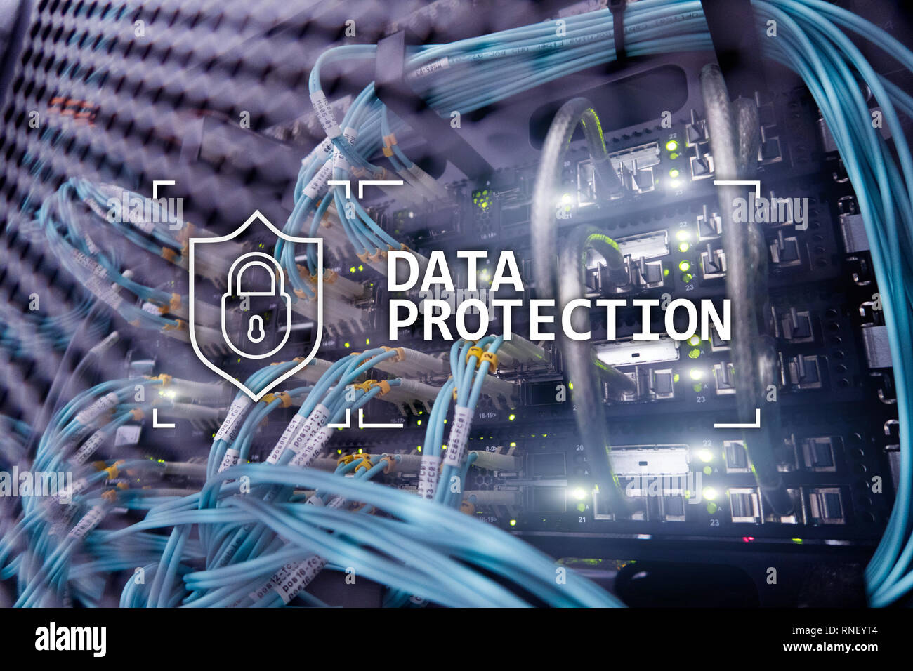 Data protection, Cyber security, information privacy. Internet and ...