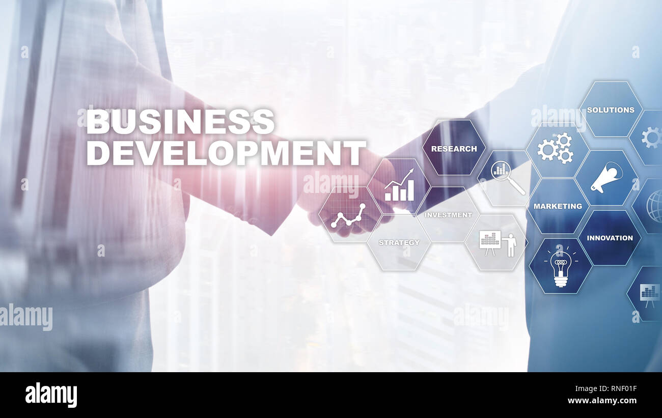 Business Development Startup Growth Statistics. Financial Plan Strategy ...