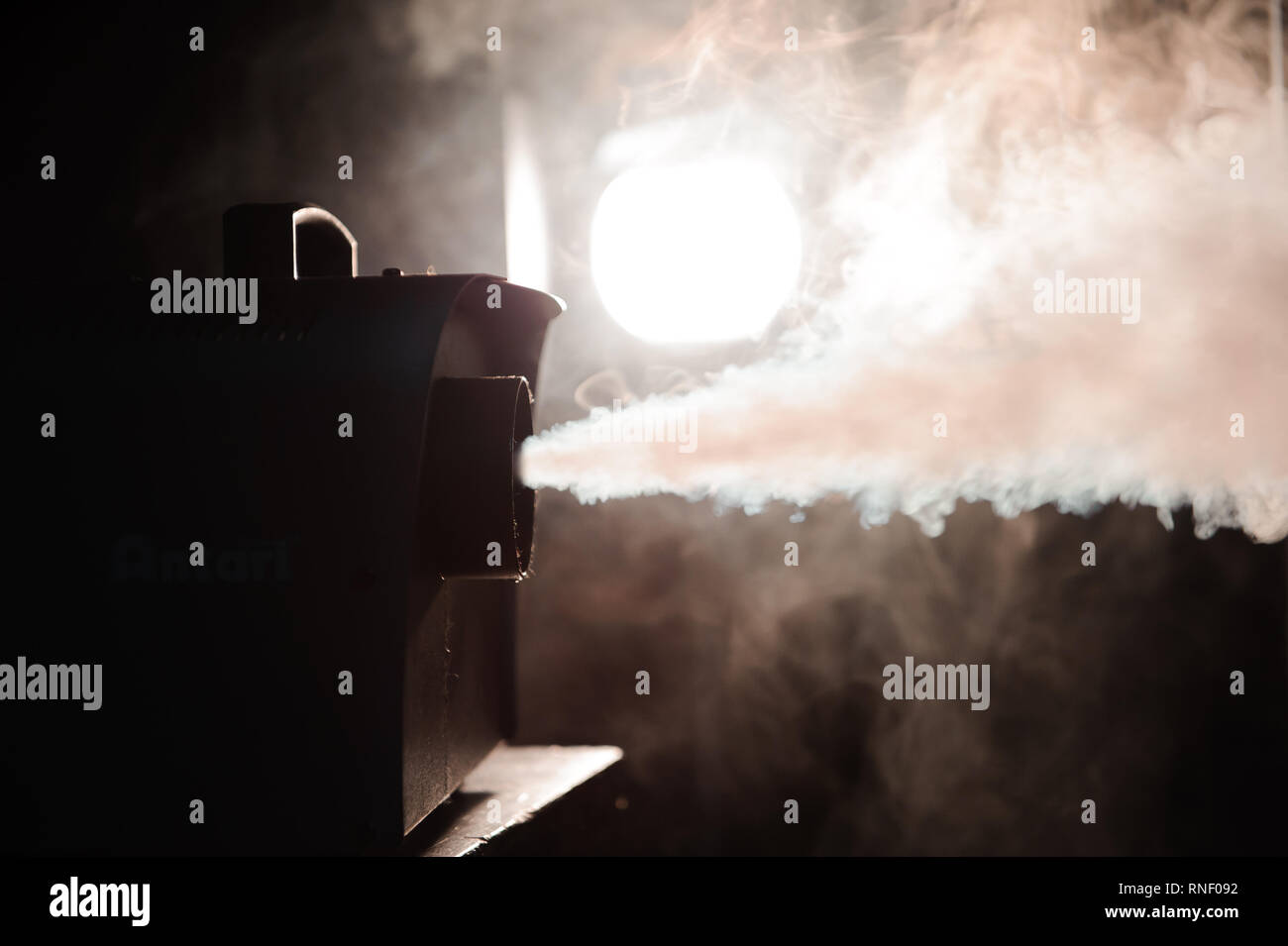 Fog generator smoke machine hi-res stock photography and images - Alamy