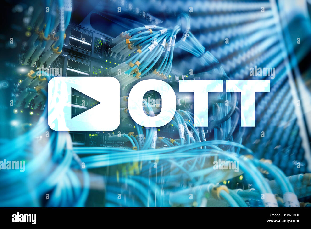 OTT, IPTV, video streaming over the internet Stock Photo - Alamy