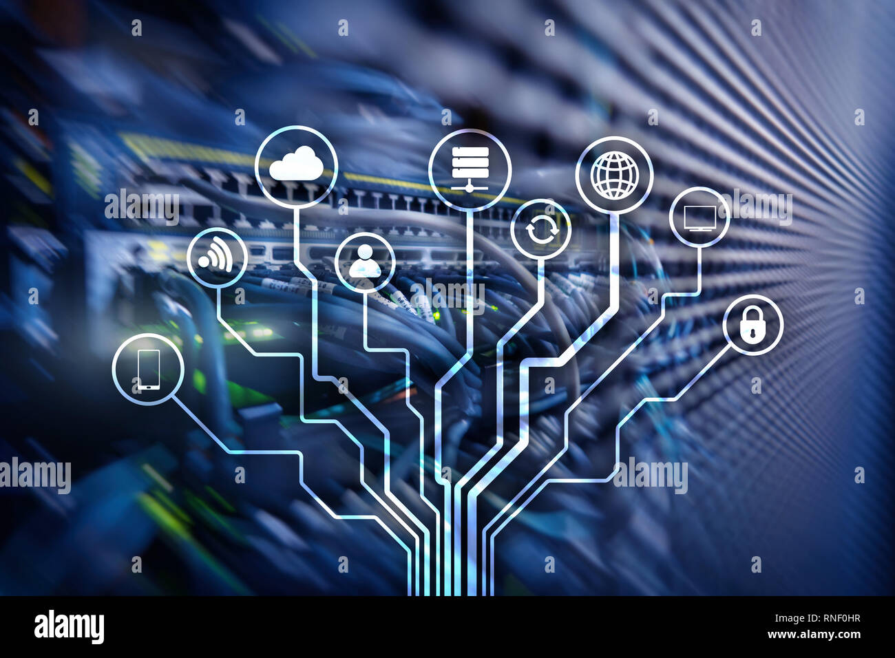 IOT, Internet of things, telecommunication concept Stock Photo - Alamy