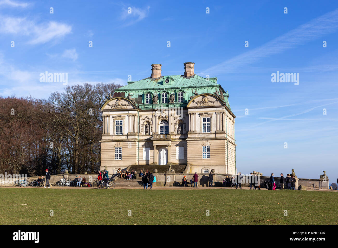 The Hunting Lodge in Dyrehaven in Copenhagen, Denmark Stock Photo - Alamy