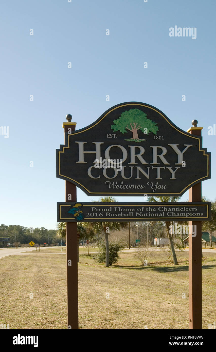 South Carolina Welcome Sign High Resolution Stock Photography and ...