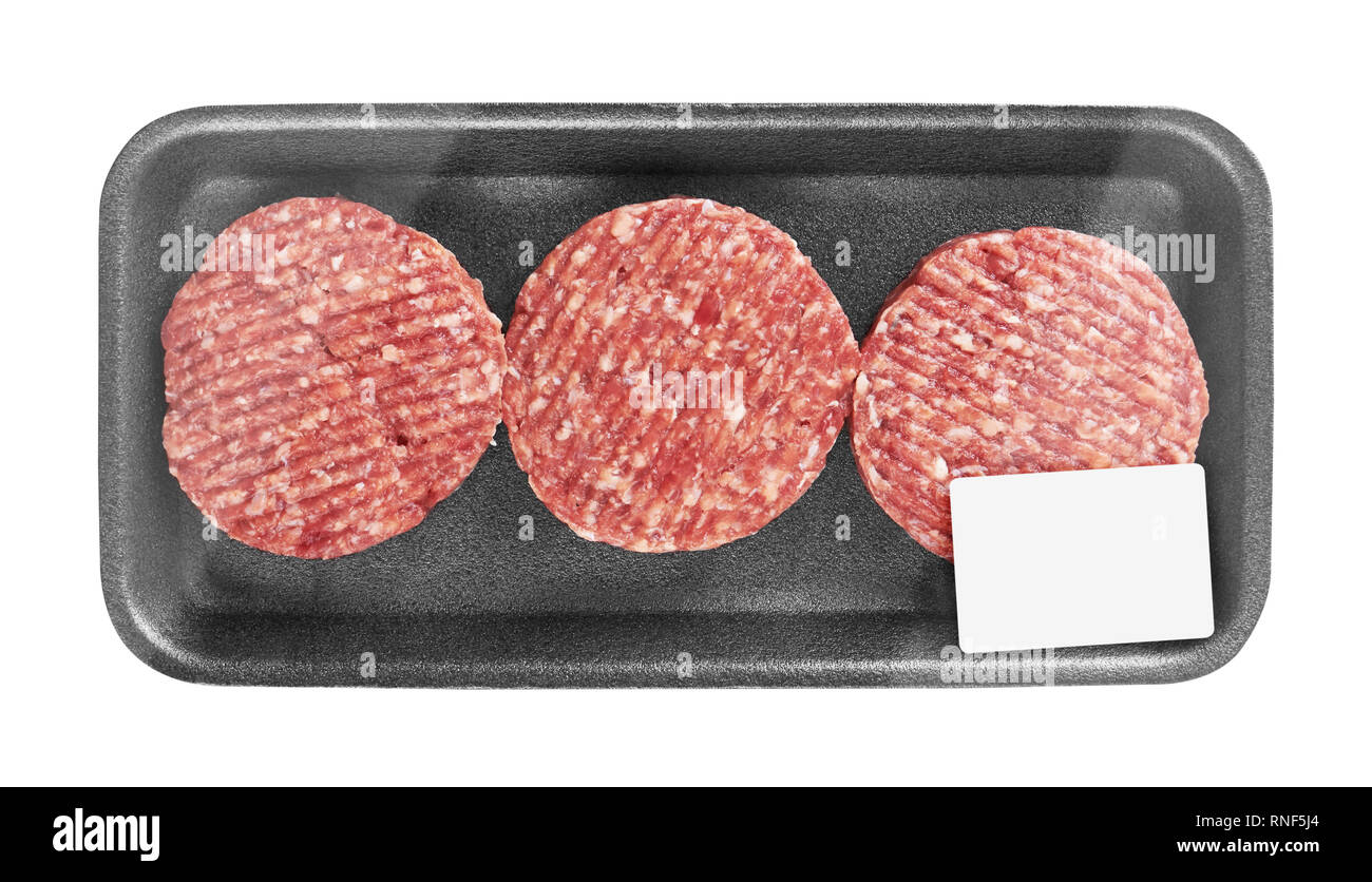 Beef mince food label hi-res stock photography and images - Alamy