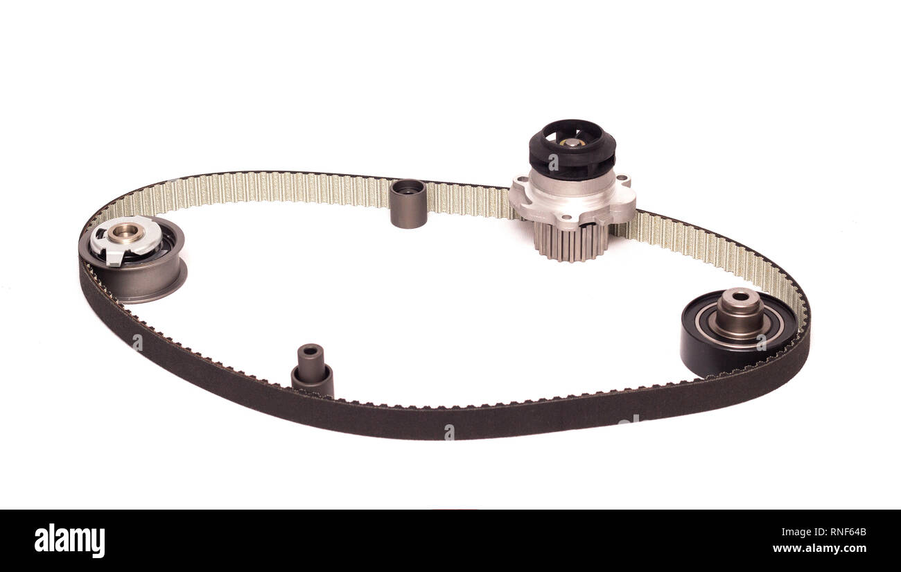 The set of automobile rollers of the gas distribution system of the car ...