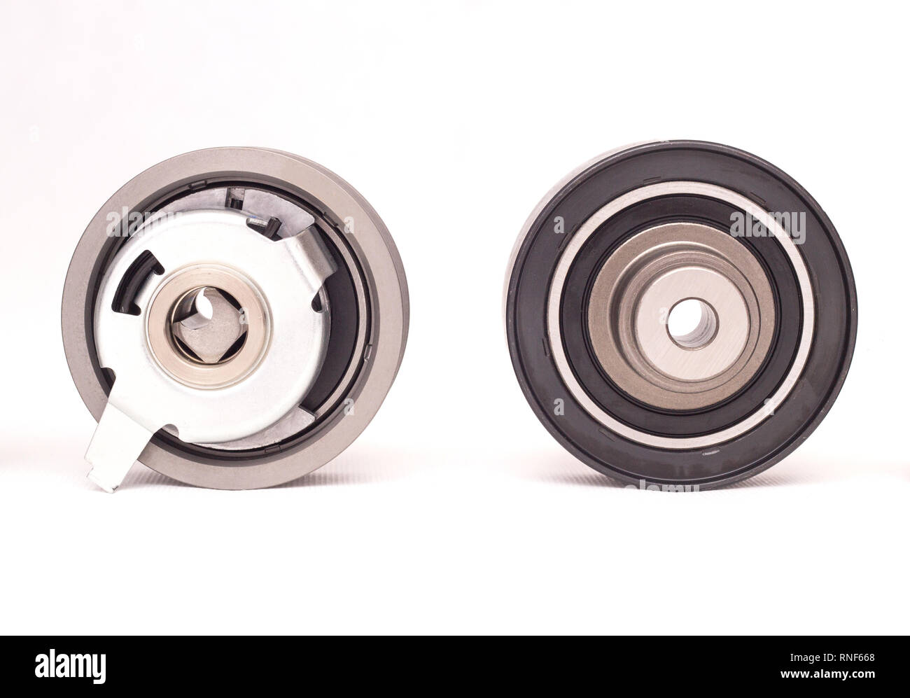 Tension and bypass automobile roller of the engine timing system, white ...