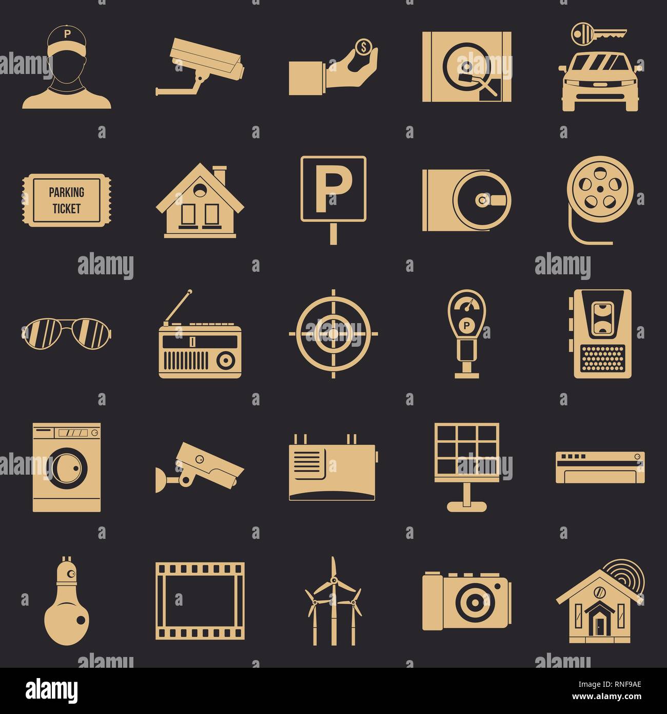 Motion picture cameras Stock Vector Images - Alamy