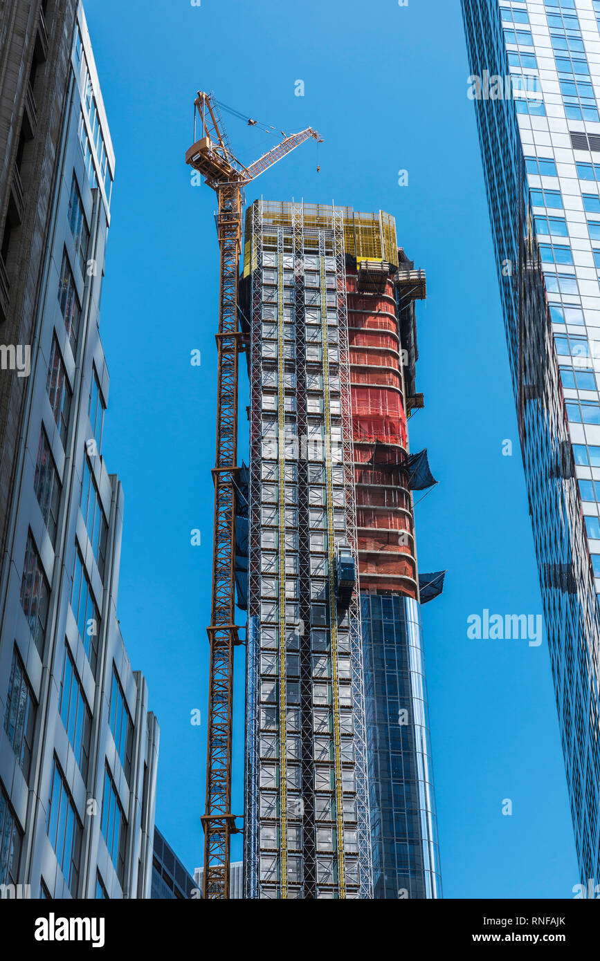 Skyscraper Construction Crane