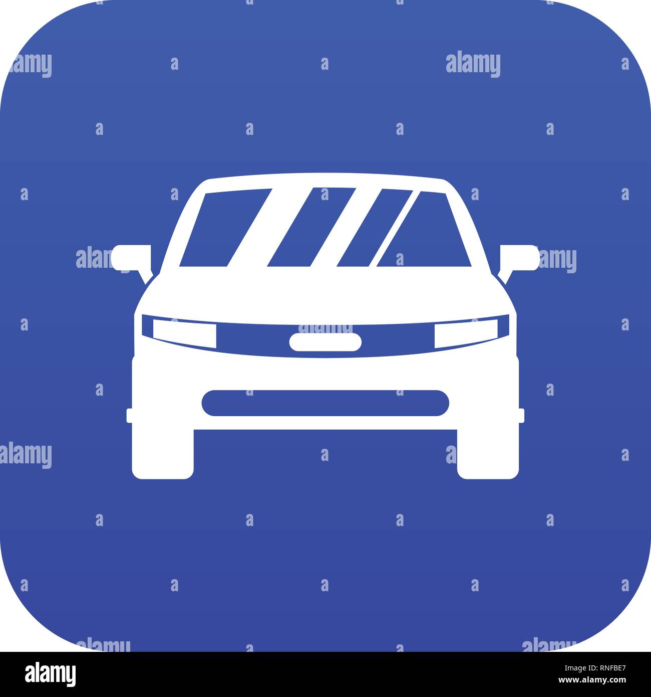 Car icon digital blue Stock Vector Image & Art - Alamy