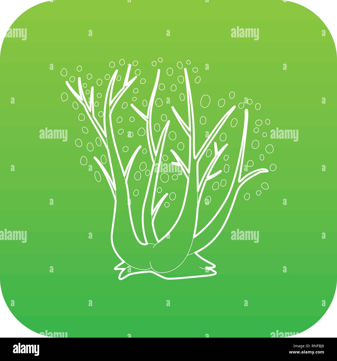 Tree icon green vector Stock Vector Image & Art - Alamy