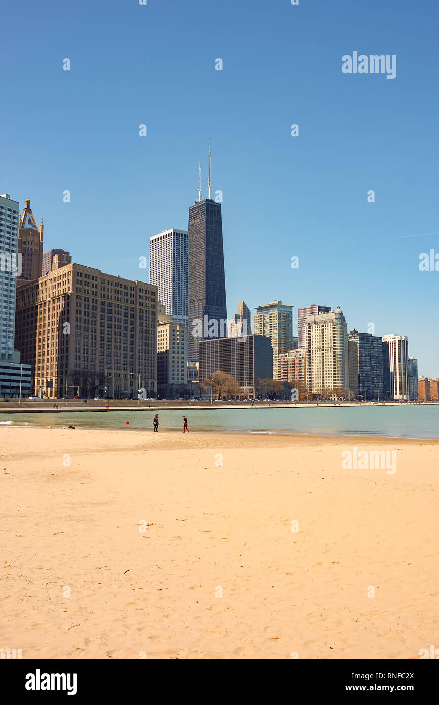 Ohio street beach chicago hi-res stock photography and images - Alamy
