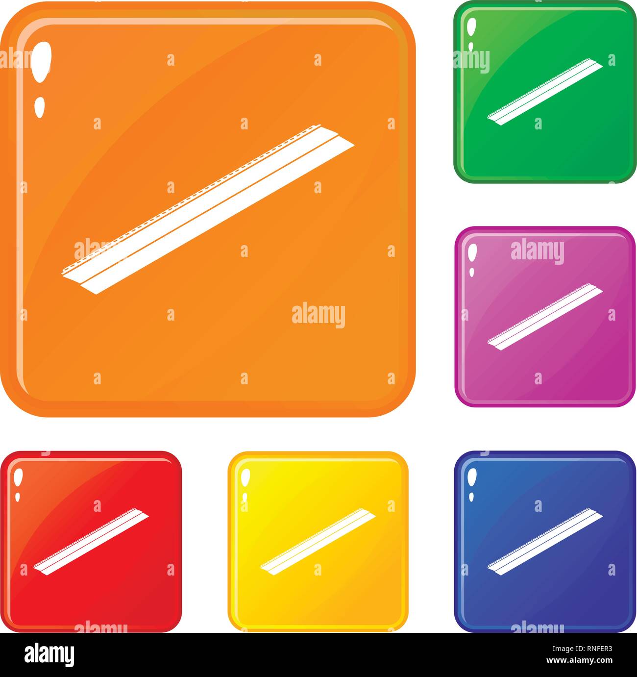 Reinforced concrete rebar Stock Vector Images - Alamy