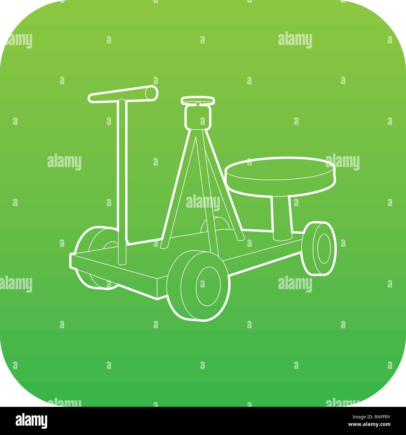 Filming equipment icon green vector Stock Vector Image & Art - Alamy