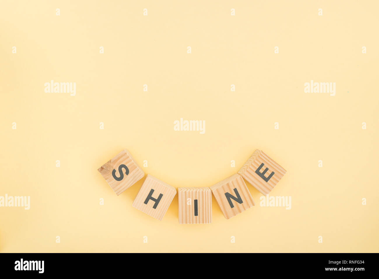 Shine letters hi-res stock photography and images - Alamy