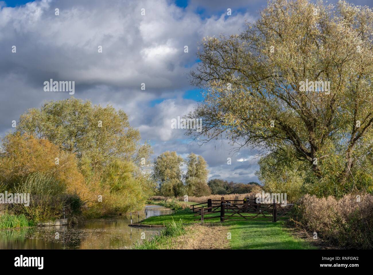 View of Pocklington Canal Stock Photo - Alamy