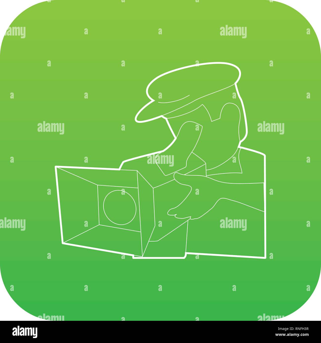 Film director icon green vector Stock Vector Image & Art - Alamy