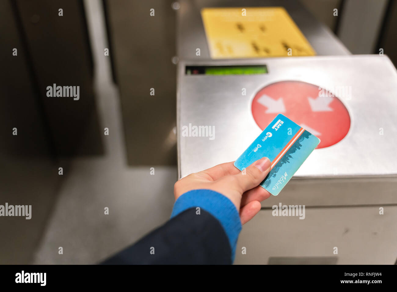 Metro Card High Resolution Stock Photography and Images - Alamy